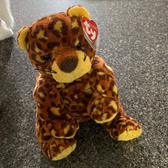 Ty | Toys | Ty Beanie Babies Baby Pokey Leopard Pluffies Exclusive ...